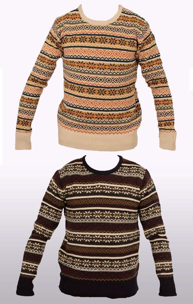 PATTERNED KNITTED JUMPER